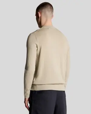 LYLE & SCOTT Tonal Superfine Crew Neck Sweater