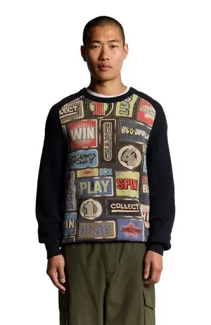 LYLE & SCOTT Fruit Machine Graphic Crew Neck Sweater
