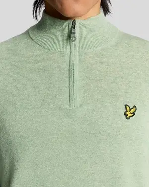 LYLE & SCOTT Lambswool Blend Quarter Zip Sweater