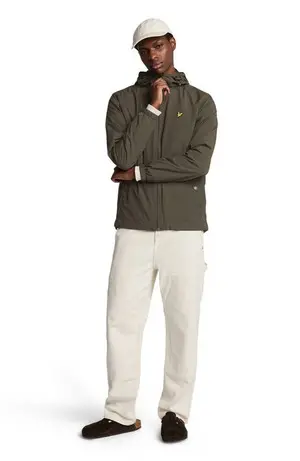 LYLE & SCOTT Zip Through Hooded Jacket - Olive