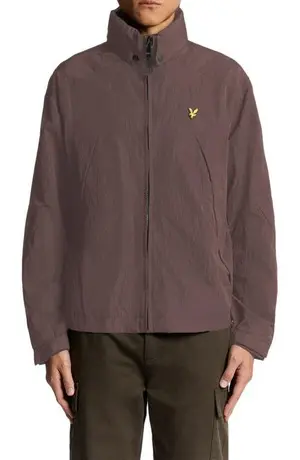 LYLE & SCOTT Long Sleeve Fold Away Hood Jacket - Espresso