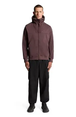 LYLE & SCOTT Panelled Hybrid Jacket - Espresso