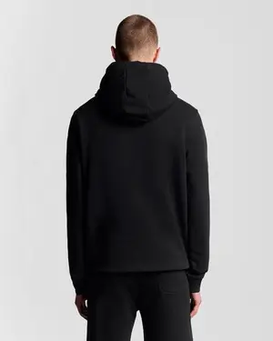 LYLE & SCOTT Long Sleeve Pullover Hoodie - Jet Black
