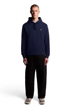 LYLE & SCOTT Long Sleeve Pullover Hoodie - Navy