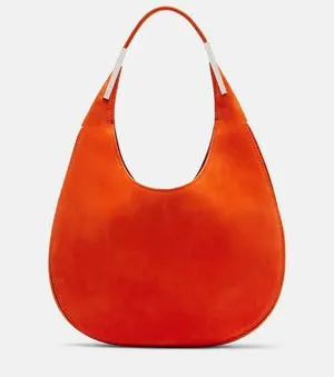 Savette SAVETTE Florence Suede Shoulder Bag Orange