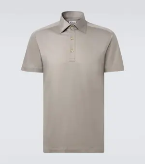 Kiton Cotton Polo Shirt