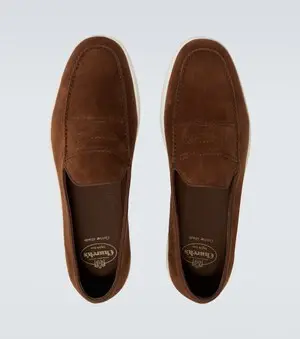 Church's Peebles Suede Loafers - Brown