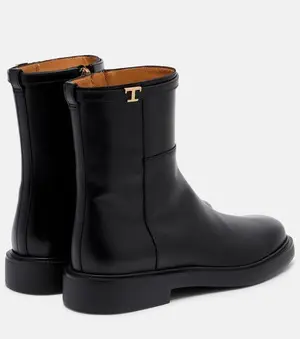 TOD'S Leather Ankle Boots