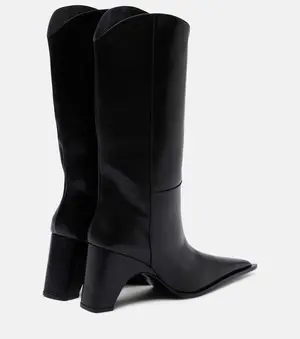 Coperni Bridge Leather Cowboy Boots