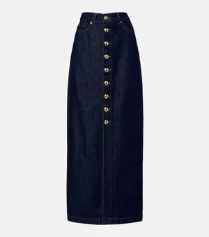 7 For All Mankind Button Detailed Skirts