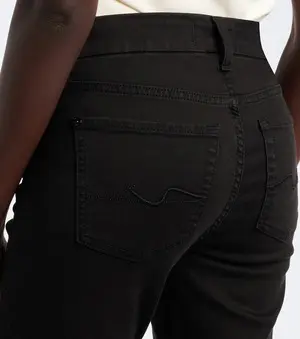 7 For All Mankind Kimmie Slim Jeans - Black