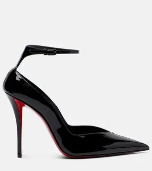 CHRISTIAN LOUBOUTIN Erozee Leather Pumps - Black