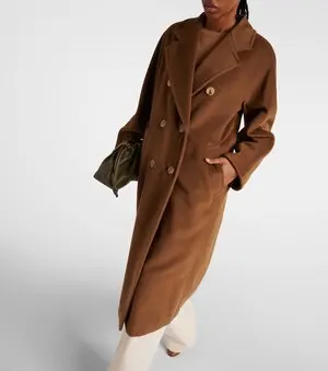 Max Mara 101801 Icon Wool And Cashmere Coat - Brown