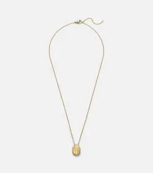 PAMELA ZAMORE Eos 18kt Yellow Diamond Pendant Necklace - Gold