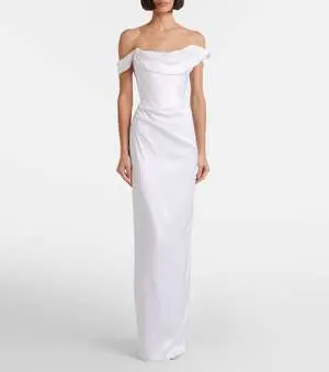 VIVIENNE WESTWOOD Bridal Nova Grace Satin Bustier Gown