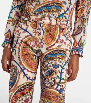 Etro High-rise Bootcut Jeans