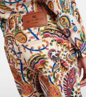 Etro High-rise Bootcut Jeans