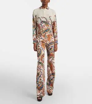 Etro High-rise Bootcut Jeans