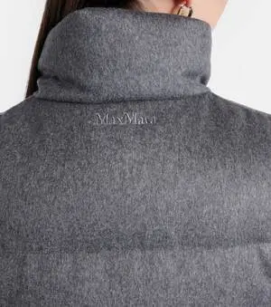 Max Mara The Cube Amoroso Cashmere Down Vest