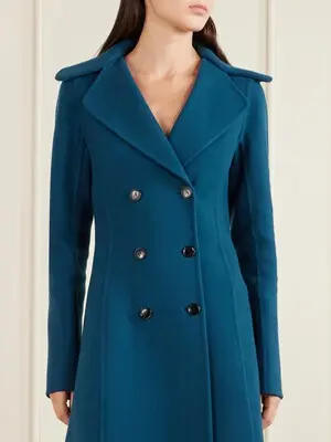 Alaïa Double-breasted Wool Coat