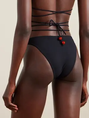 Magda Butrym Bead-embellished Bikini Briefs