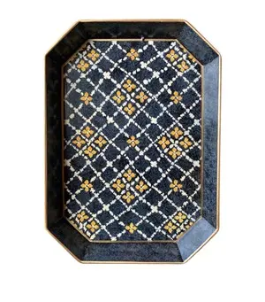 LES-OTTOMANS Iron Mosaic Tray