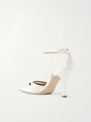DANIELLE FRANKEL Josie Satin Pumps