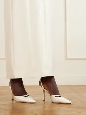 DANIELLE FRANKEL Josie Satin Pumps