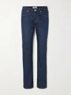 SLVRLAKE Isabel Low-rise Slim-leg Jeans - Blue