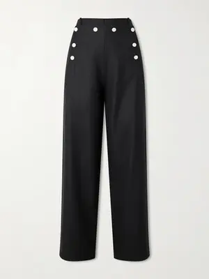 S.S.DALEY Sailor Wool Straight-leg Pants