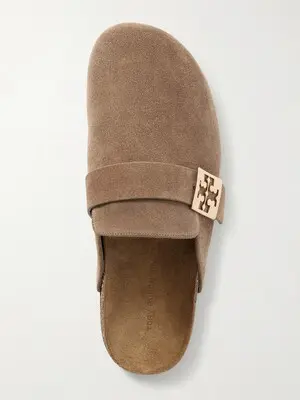 Tory Burch Mellow Embellished Clogs - Brown