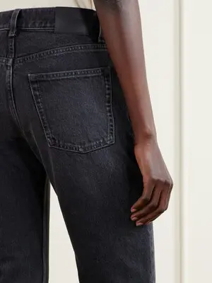 Saint Laurent High-rise Straight-leg Jeans
