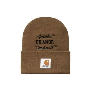 Carhartt Work In Progress X Awake Ny Un Amor Beanie - Brown
