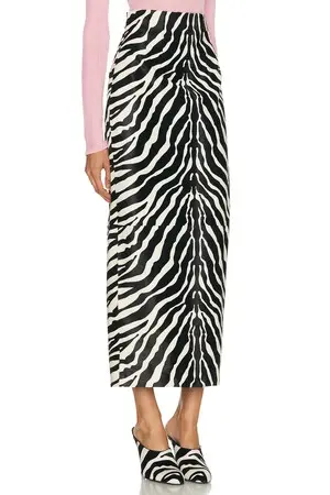 Khaite Loxley Skirt - Zebra