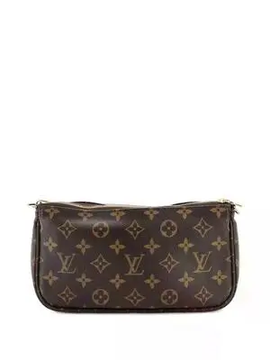 LOUIS VUITTON Multi Pochette Accessoires Monogram Canvas Crossbody Bag