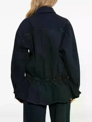 AGOLDE Rubik Peplum Jacket - Blue