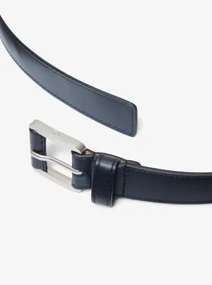 Michael Kors Jodi Leather Belt - Blue