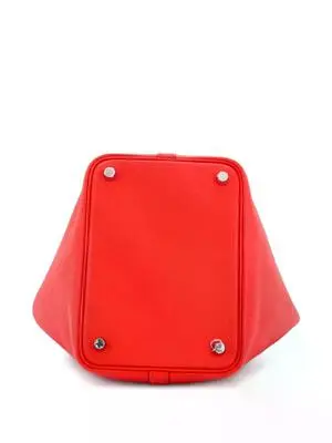 Hermès Picotin Lock Tressage Epsom Pm Bucket Bag - Blue