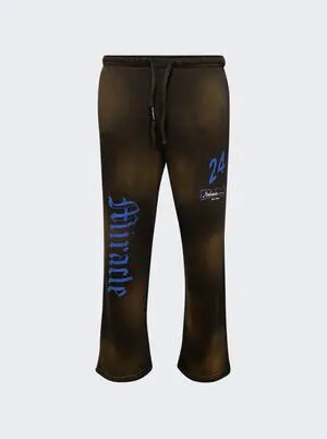 NAHMIAS Surf Shop Wide Sweatpants Sunfade - Brown