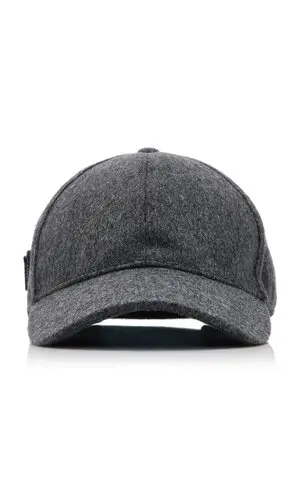 Prada Loden Baseball Cap - Grey