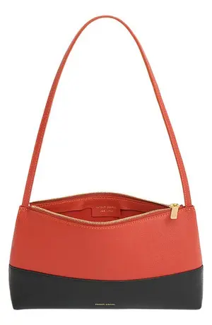 MANSUR GAVRIEL Gaia Shoulder Bag - Pomodoro/black