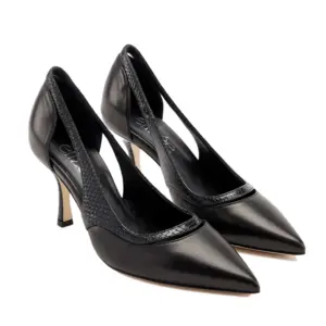 ELIZEE Elle Pump - Black/python