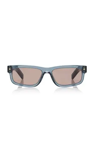 Prada Square-frame Acetate Sunglasses - Blue