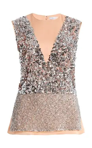 Rabanne Sequined Top - Multi