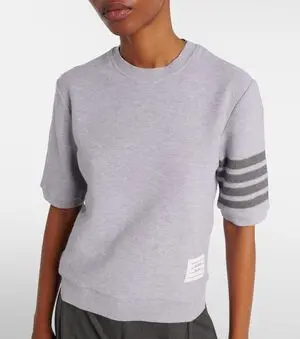 Thom Browne 4-bar Cotton Jersey T-shirt