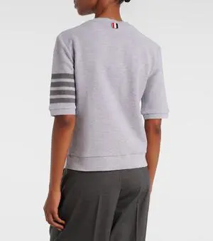 Thom Browne 4-bar Cotton Jersey T-shirt