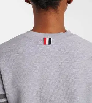 Thom Browne 4-bar Cotton Jersey T-shirt