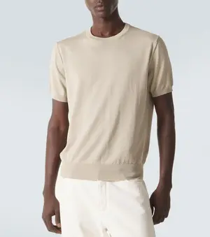 Canali Cotton Crewneck Sweater