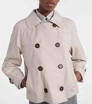 Max Mara The Cube Tesoro Cotton-blend Twill Jacket - Beige
