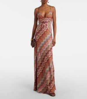 Missoni Zigzag Maxi Dress - Multicoloured